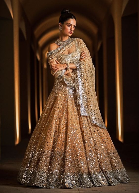 13 Latest Bridal Lehenga Choli Collections For Engagement Ceremony